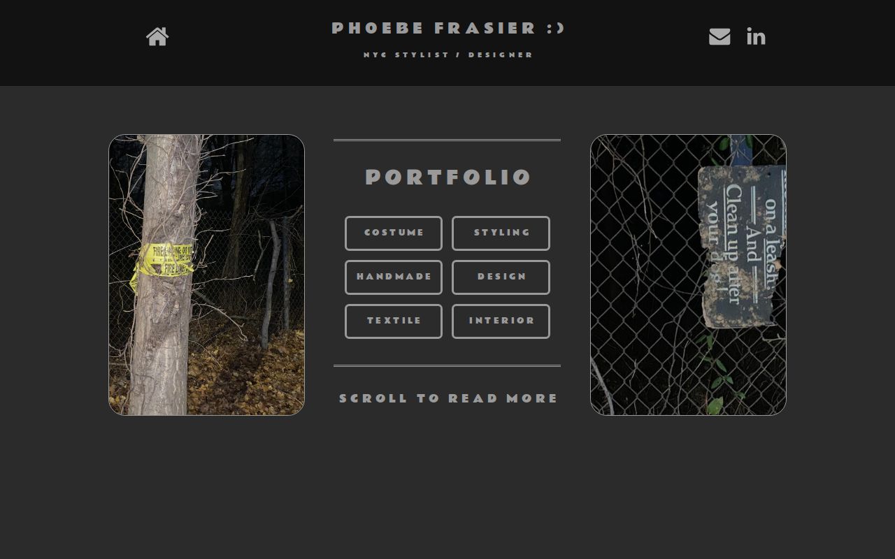 phoebe frasier - portfolio